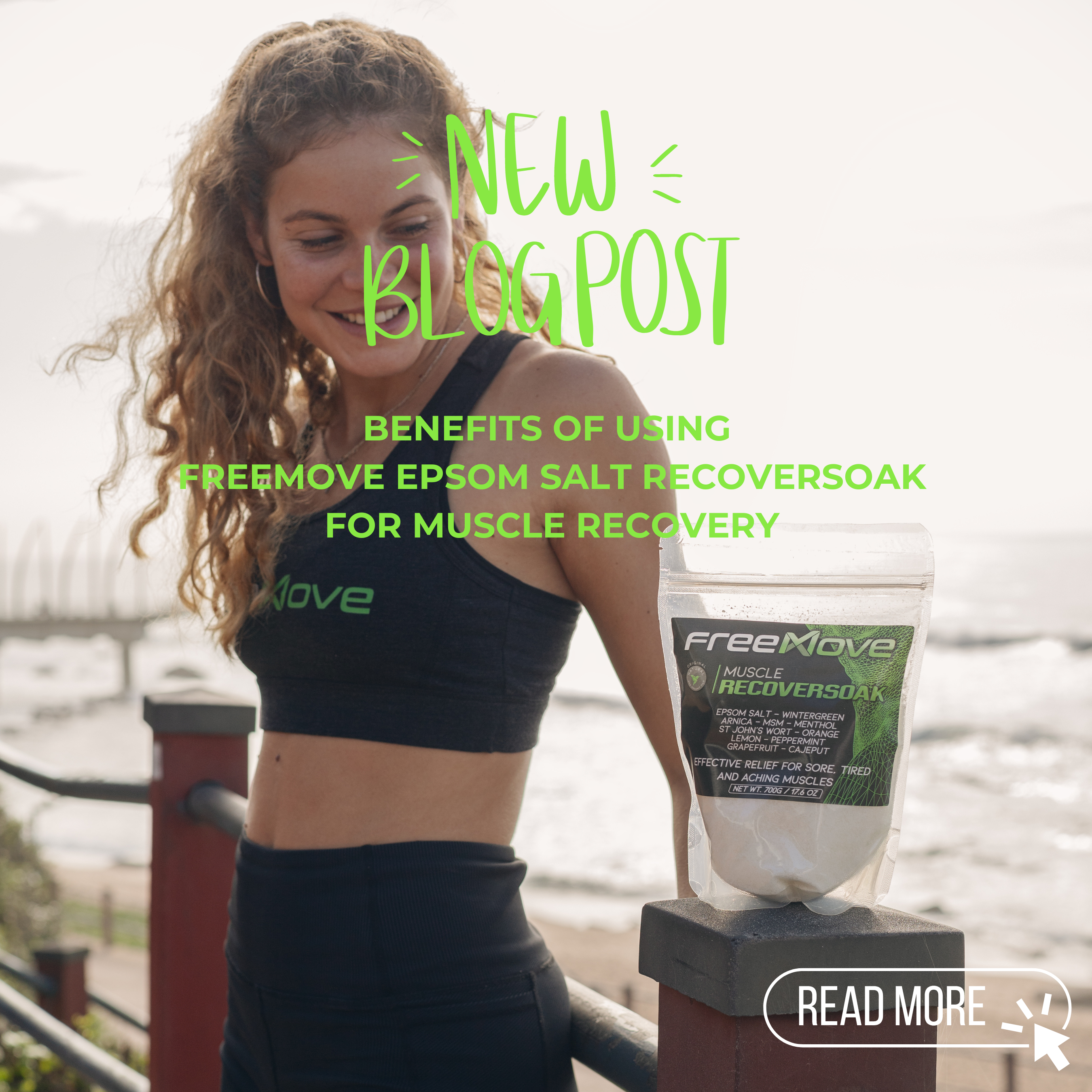 Benefits of using Freemove Epsom Salt Recoversoak for Muscle Recovery ...