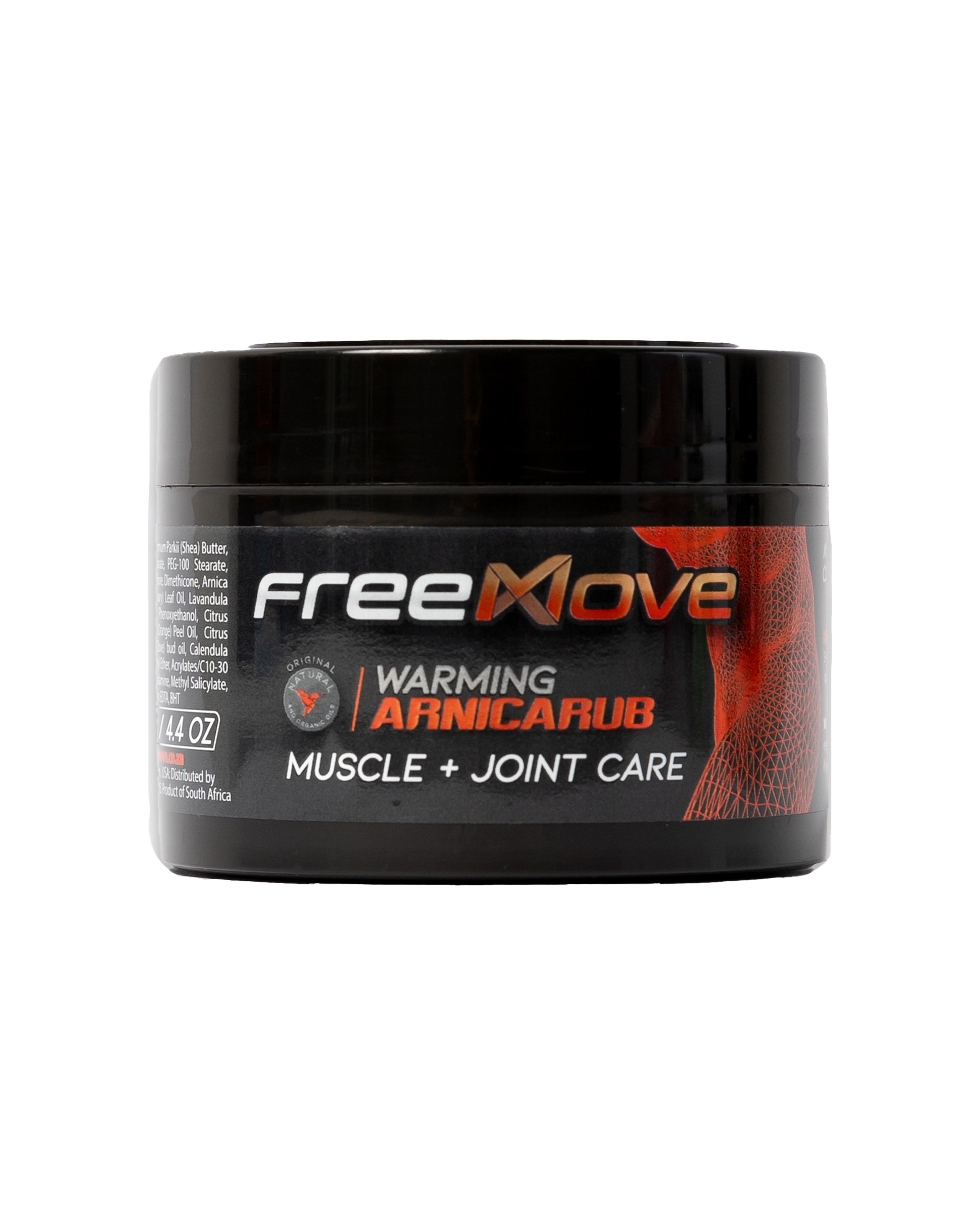 FreeMove Arnicarub warming Muscle Care and Pain Relief cream 125g jar ...